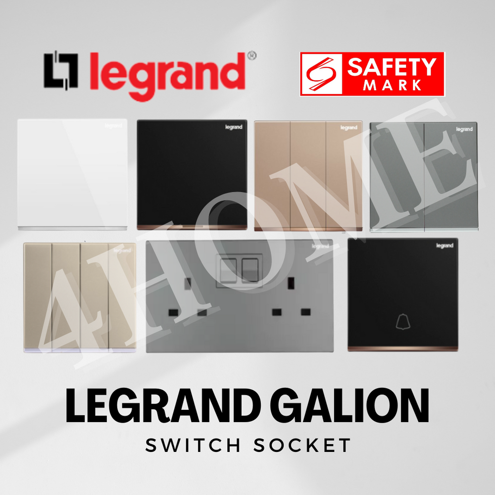 4HOME Woodlands - Electrical Switch Socket, Ceiling Lights, Fans