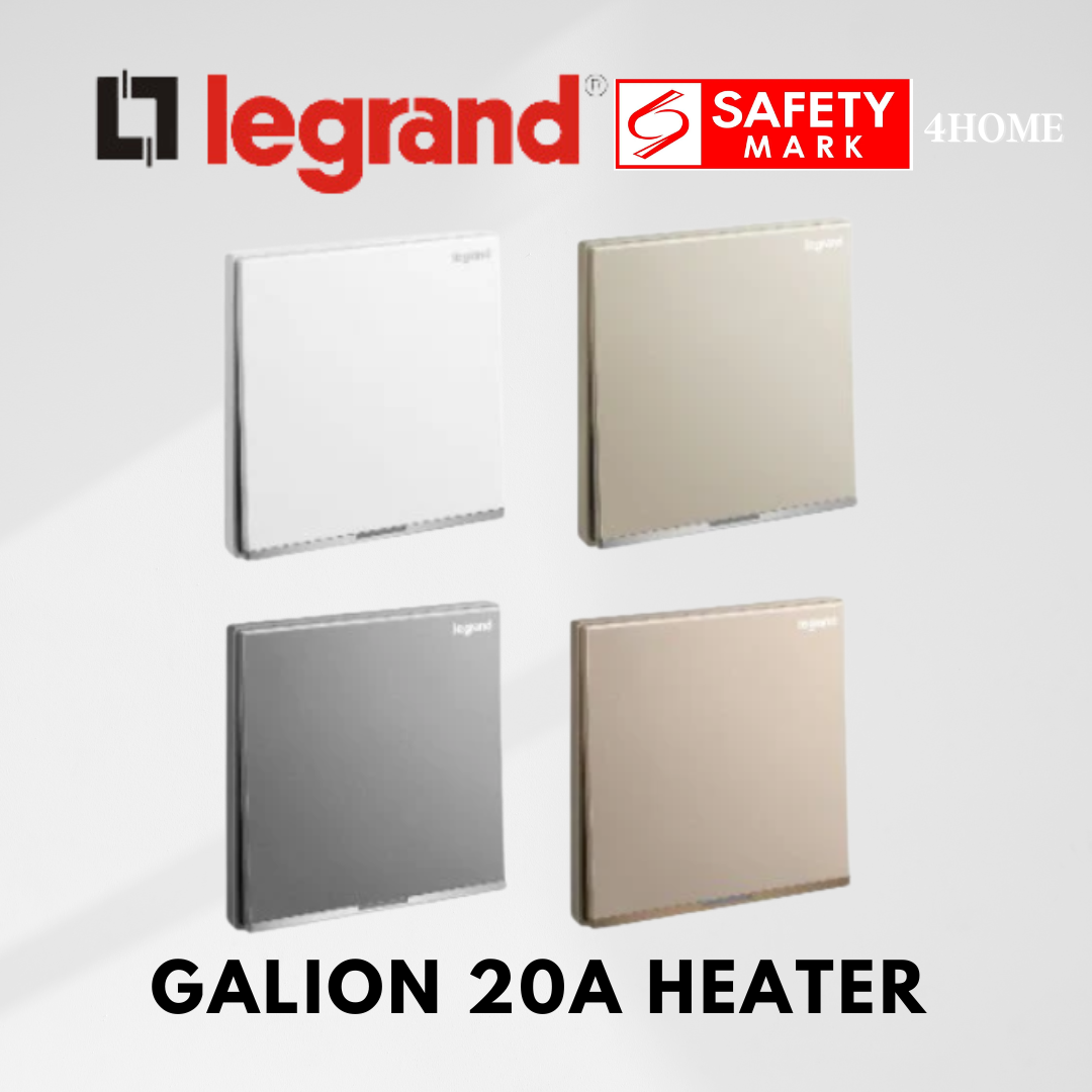 Legrand Galion 20A Water Heater Double Pole Switch 1way 2way 4HOME SIN